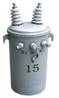 China 15KVA Oil Type Pole Mounted Single Phase Transformer 12470V 240/120V for sale