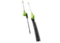 China 900W Rear Battery Powered Extendable Hedge Trimmer Lightweight Cordless Telescopic for sale