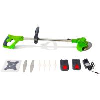 China 500w Cordless Lawn Mower And Trimmer Set Battery Operated Electric Grass Clippers for sale
