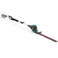 China 2.8M Long Reach Angled Hedge Trimmer 230v 8in Pole Lightweight Battery Hedge Cutter for sale
