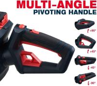 China 84V Lithium Powered Electric Cordless Grass And Hedge Trimming Shears For Bushes for sale