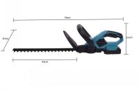 China 20V Protable Rechargeable Hedge Trimmer 1750r/Min Tree Handheld Cordless Double Action Blade for sale