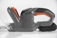 China Multifunction Rechargeable Mini Hedge Trimmer 45 Degree 1.2M Dual Blade for sale