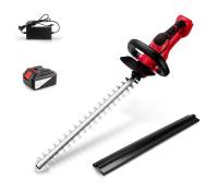 China 18V 3500spm Rechargeable Hedge Trimmer Cordless Grass For Garden Branches for sale