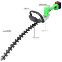 China 20V Bush Electric Hedge Cutter Cordless 20 Inch Blades Cordless Grass Trimming Shears for sale