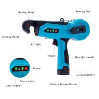China 7.4V 1.96in Electric Tying Machine Battery Powered Vegetable Plant Vine Tying Machine for sale