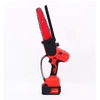 China 650W Small Hand Held Electric Chain Saw Small Handheld Lightweight Battery Operated for sale