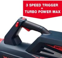 China 4.0Ah 1.8A Cordless Electric Garden Blower Rechargeable Electric Leaf 13000R/Min for sale