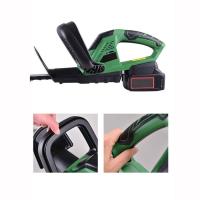 China 18V 2.0Ah 550mm Electric Hedge Cutter Machine Dual Blade Cordless Hedge Trimmer With Battery for sale
