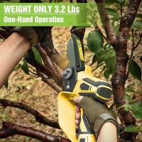 China 24V 18m/S Cordless Brushless Portable Chain Saw Rechargeable For Wood Cutting for sale