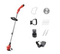 China 36V 4Ah Batteries Cordless Grass Cutter Lightweight Bush Cutting Machine Electric For Lawn for sale