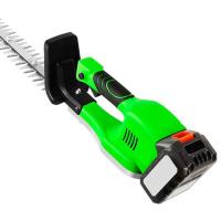 China 40V Dual Cordless Electric Hand Held Hedge Trimmer 2.5Ah Cordless Handheld Grass Cutter for sale