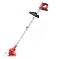 China 24V 450w Lithium Commercial Electric Lawn Mower Telescopic Hand Held Grass Cutting Machine for sale