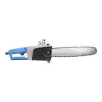 China 16inch Corded Electric Pole Chainsaw 1300w 50hz Corded Hand Held Pruning Machine for sale