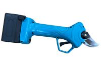 China 100W Bypass Cordless Powered Electric Pruning Shear Battery  32mm 2Ah for sale