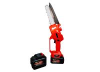 China Large Battery Powered Cordless Pocket Electric Chainsaw For Wood Cutter And Tree Trimming for sale