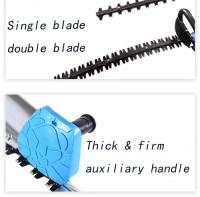 China 2.5Ah 20V Flexible Battery Power Brushless Cordless Hedge Trimmer With High Efficiency for sale