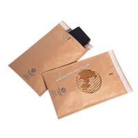 China Padded Mailer Kraft Buffering Honeycomb Paper Envelope Bag Making Machine for sale