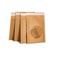 China Padded Mailer Kraft Buffering Honeycomb Paper Envelope Bag Making Machine for sale