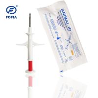 China Unshared ICAR Code 1.25 * 8mm FDX-B Animal Id Microchip Packed In Sterile Bag Separately for sale