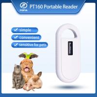 China 134.2khz USB Animal Pet Microchip Scanner White ID Reader 15 Digit number for sale