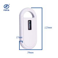 China 24/7 OLED Animal ID Microchip Scanner Reader 134.2KHz With English Operation Language for sale