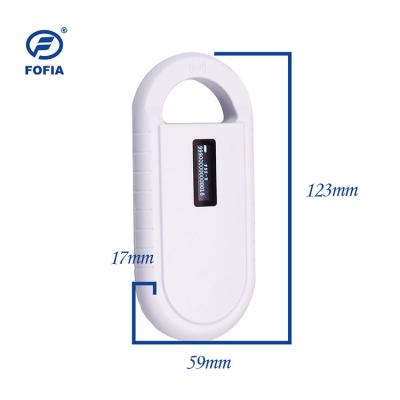 China Mini Handheld Animal Microchip Scanner RFID Reader For Pet 15 Digit ID FDX-B for sale