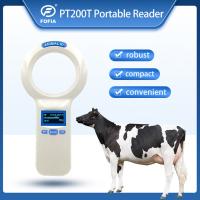 China Animal Tracking Chip Reader With 1000 Data Memory USB Cable AA Battery for sale
