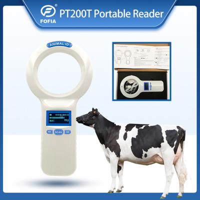China Animal RFID Microchip Scanner Ear Tag Reader 3AA Battery Microchip Scanner For Dogs for sale
