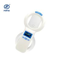 China Animal Tracking Chip Reader With 1000 Data Memory USB Cable AA Battery for sale