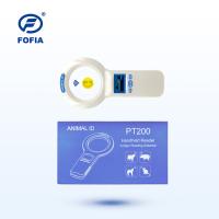 China 134.2Khz RFID Reader For Animal Management 12 Languages OLED Display Blue Button for sale