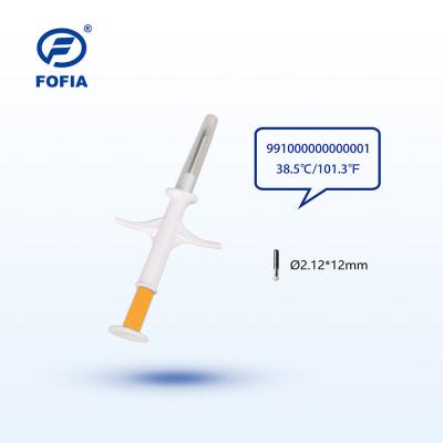 China 6.86g Syringe Iso Transponder Microchip Identification With FDX-B R/W Standard for sale