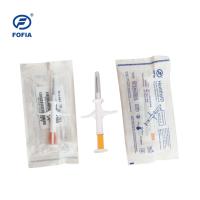 China 134.2kHz FOFIA Dog Temperature Tag ISO Microchip With Temperature Detecting Tech for sale