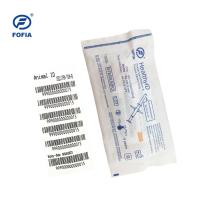 China 134.2kHz FOFIA Dog Temperature Tag ISO Microchip With Temperature Detecting Tech for sale