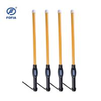 China Low Frequency 134.Khz RFID Stick Reader Cow Ear Tag 79cm Long Antenna 4AA Battery for sale