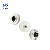 China NLIS Approved HDX Electronic Ear Tag Round In White Color For Cow ID for sale
