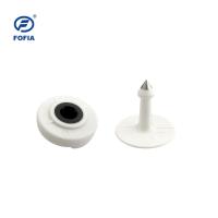 China White HDX Eletcronic Ear Tags 29mm For Cattle Identification NLIS for sale