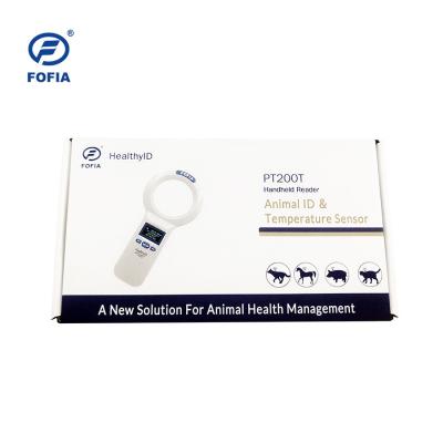 China LF RFID Temperature Chip Reader Passive USB Thermo 134.2khz for sale
