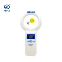 China LF 134.2khz FDX-B Animal Thermo Chip Scanner For Pets Temperature Reading for sale