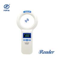China LF 134.2khz FDX-B Animal Thermo Chip Scanner For Pets Temperature Reading for sale