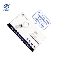China LF 134.2khz FDX-B Animal Thermo Chip Scanner For Pets Temperature Reading for sale