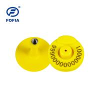 China ICAR Certified Electronic Ear Tag For Pig Identification In Slaughtering / Feeding for sale
