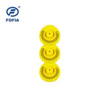 China ISO Smart Ear Tag For Cow ICAR Approved Unshard Code Unique 15digit ID Number for sale