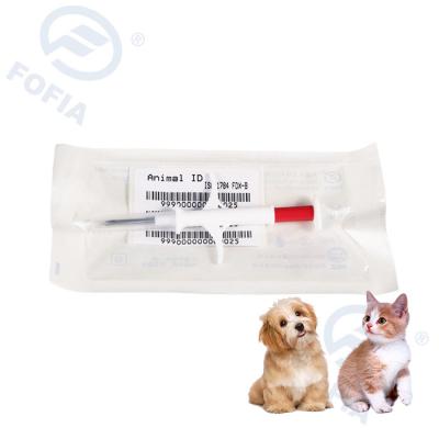 China 5 FDX-B ISO Animal Transponder ID Microchip Syringe 108mm 20 Pcs/Bag for sale