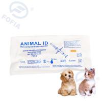 China Dog RFID ISO Transponder Microchip , Pet Tracking Microchip ICAR Number for sale
