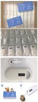 China Animal Microchip Scanner supporting microchip and temperature data reading compatible with HT001 series temperature chips for sale