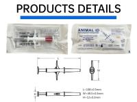 China ICAR Certified A new generation of 2-in-1 Sterilized  implantable Identification  Microchip for All Kinds of Animals ZS006 for sale