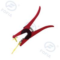 China Red Color Sheep / Goat Ear Tag Applicator ET915 Ear Tag Exclusive Use for sale
