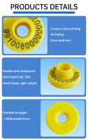 China FULL ICAR Certified Durable Electronic Ear Tags TPU  for Livestock Identification and Tracking Supporting Farm Management for sale