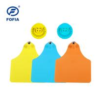China FULL ICAR certified ET902 Custom TPU RFID Livestock Ear Tags With Laser Engraved Numbering Durable Animal Identification Tags For Tracking Cattle, Pigs, Sheep, And Goats for sale